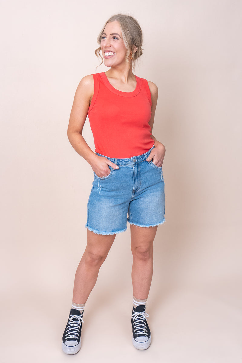 Esme Tank in Crimson - Foxwood – Always Alice