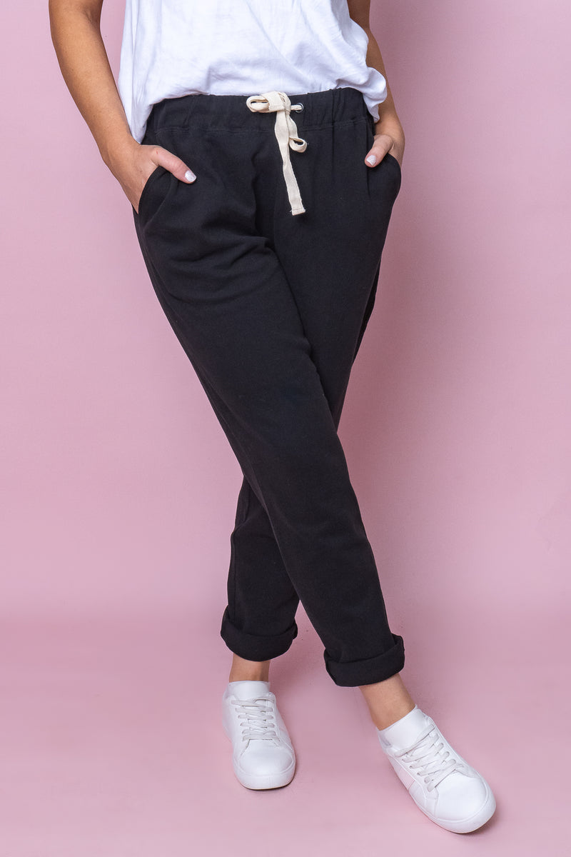 Monday Pants in Black - Foxwood – Always Alice